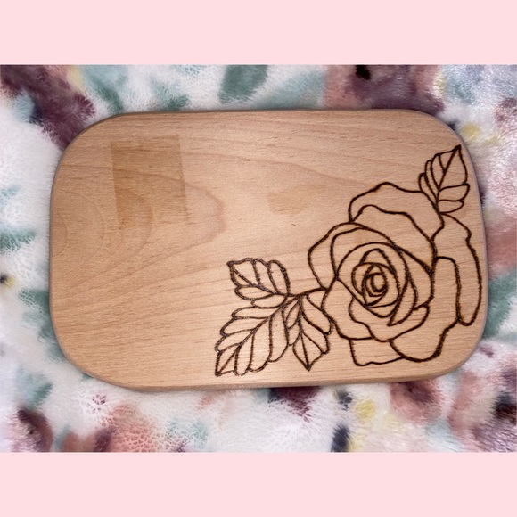 Kitchen | Original Wood Burned Small Cutting Board | Poshmark